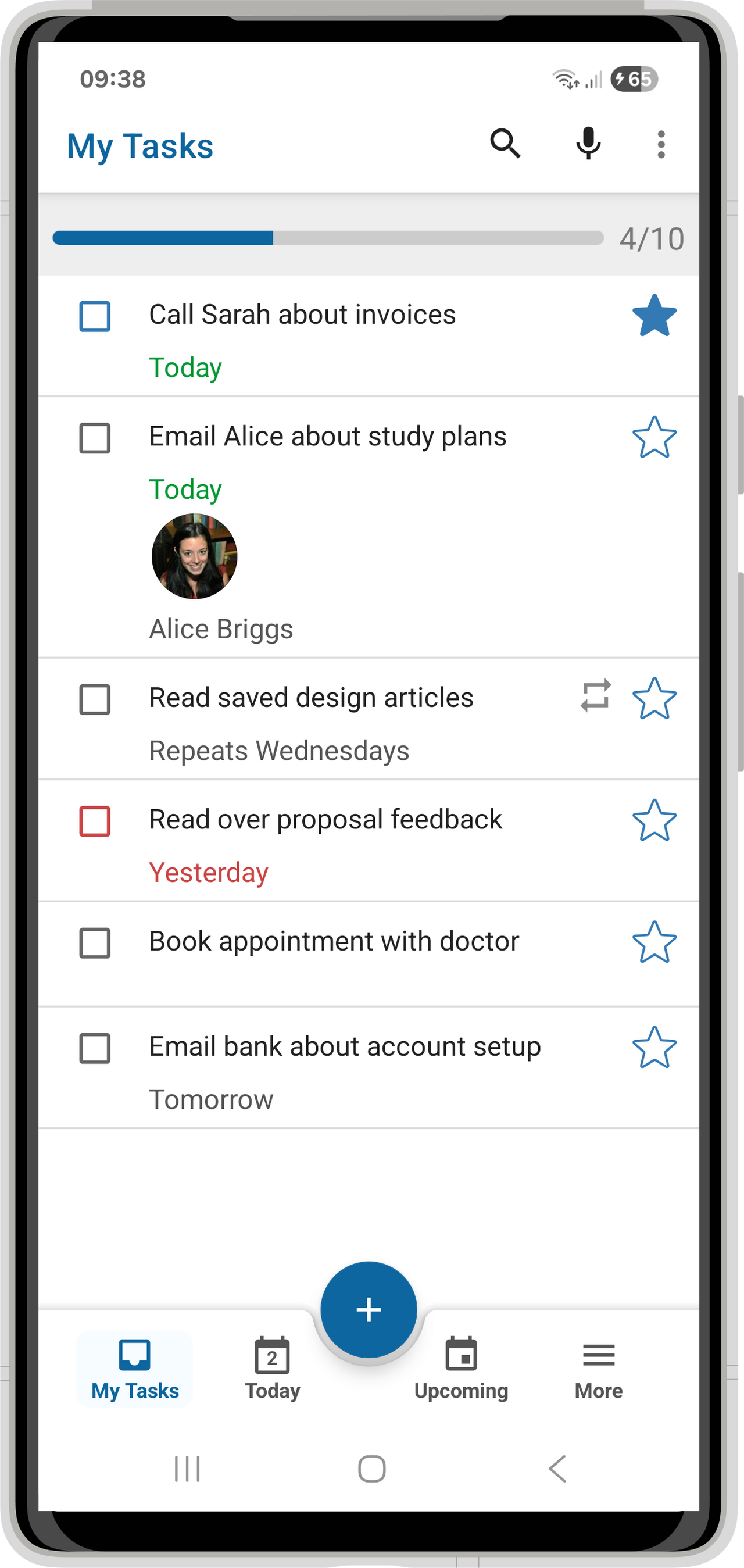 Swipe or Drag Task